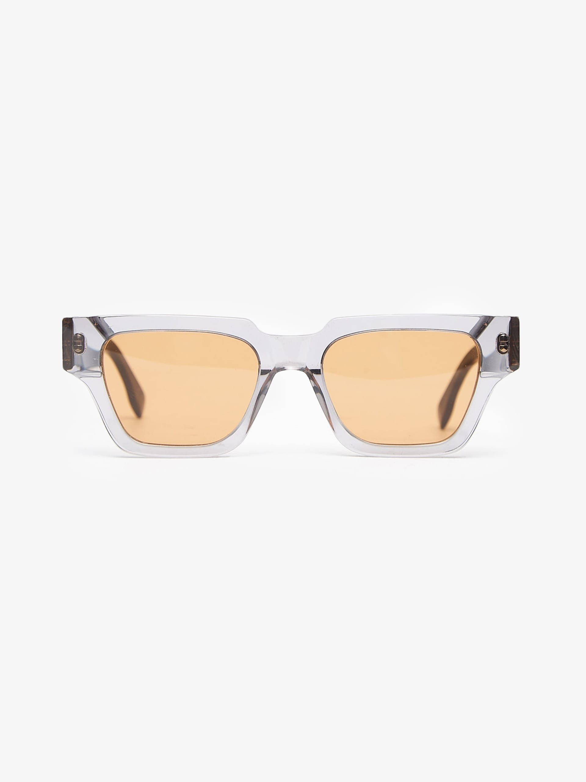 Retrosuperfuture Transparent Square Sunglasses | Grailed