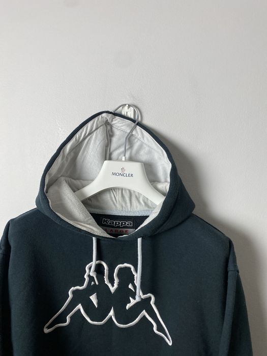 Vintage Kappa vintage big logo hoodie skate hip hop | Grailed