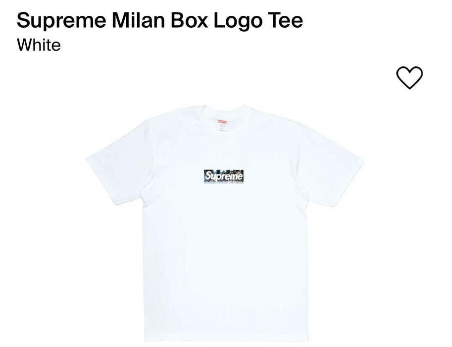 Supreme Supreme Milan Box Logo | Grailed