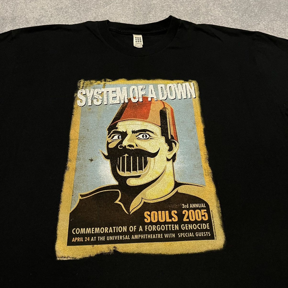 Band Tees Rare Vintage 2005 System of a Down Souls Genocide Band Tee ...