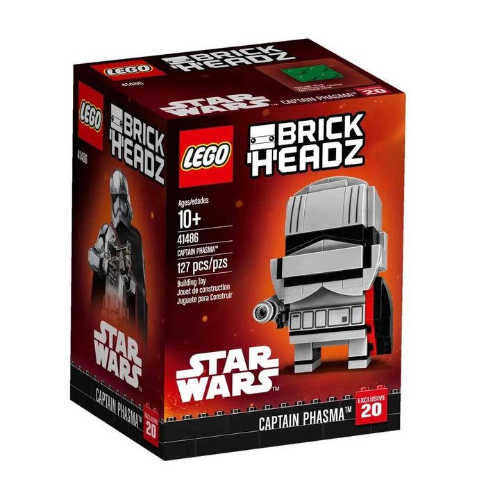 Lego NWT Lego Brickheadz Star Wars Captain Phasma 41486 | Grailed