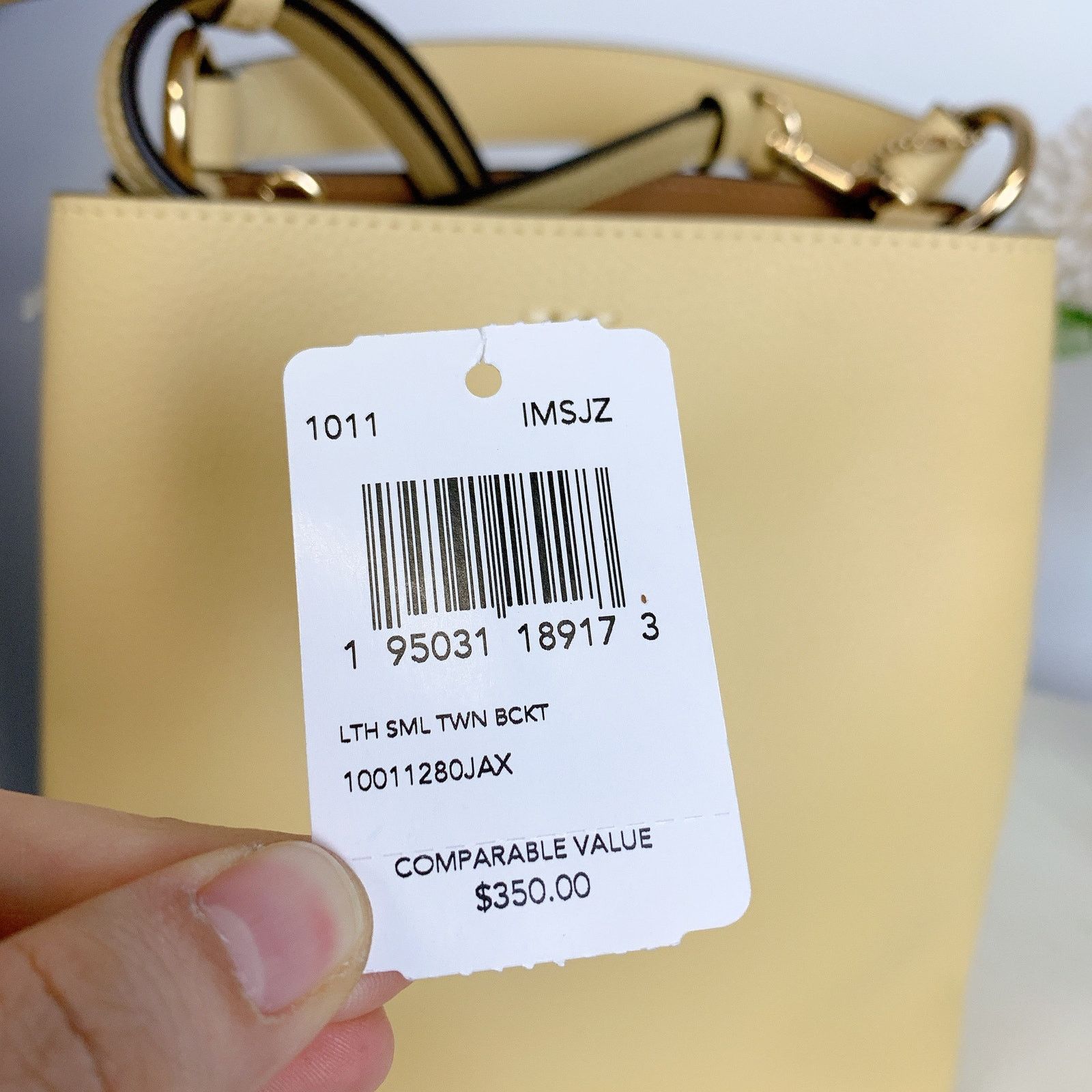 Coach Coach 1011 Small Town Bucket Bag IN yellow | Grailed