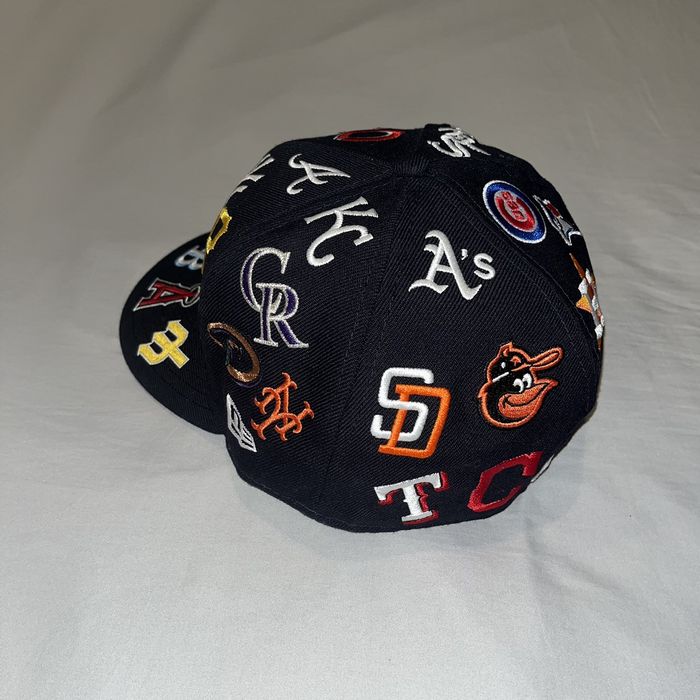 Supreme Supreme x Mlb x New Era Fitted Hat 7 3/8 | Grailed