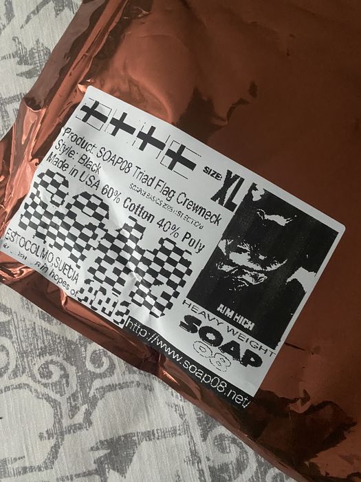 Drain Gang Soap08 Triad Flag crew neck | Grailed