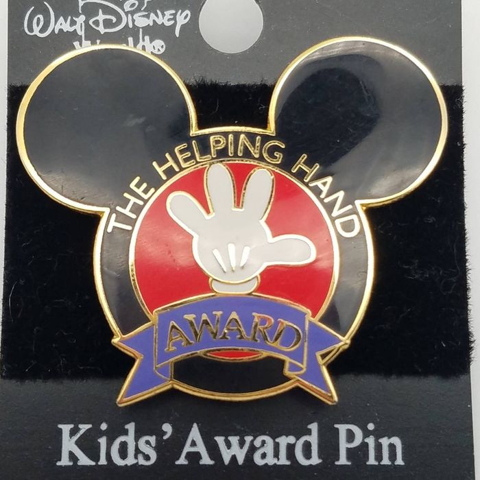 Disney Disney The Helping Hand Award Mickey Pin NIP | Grailed