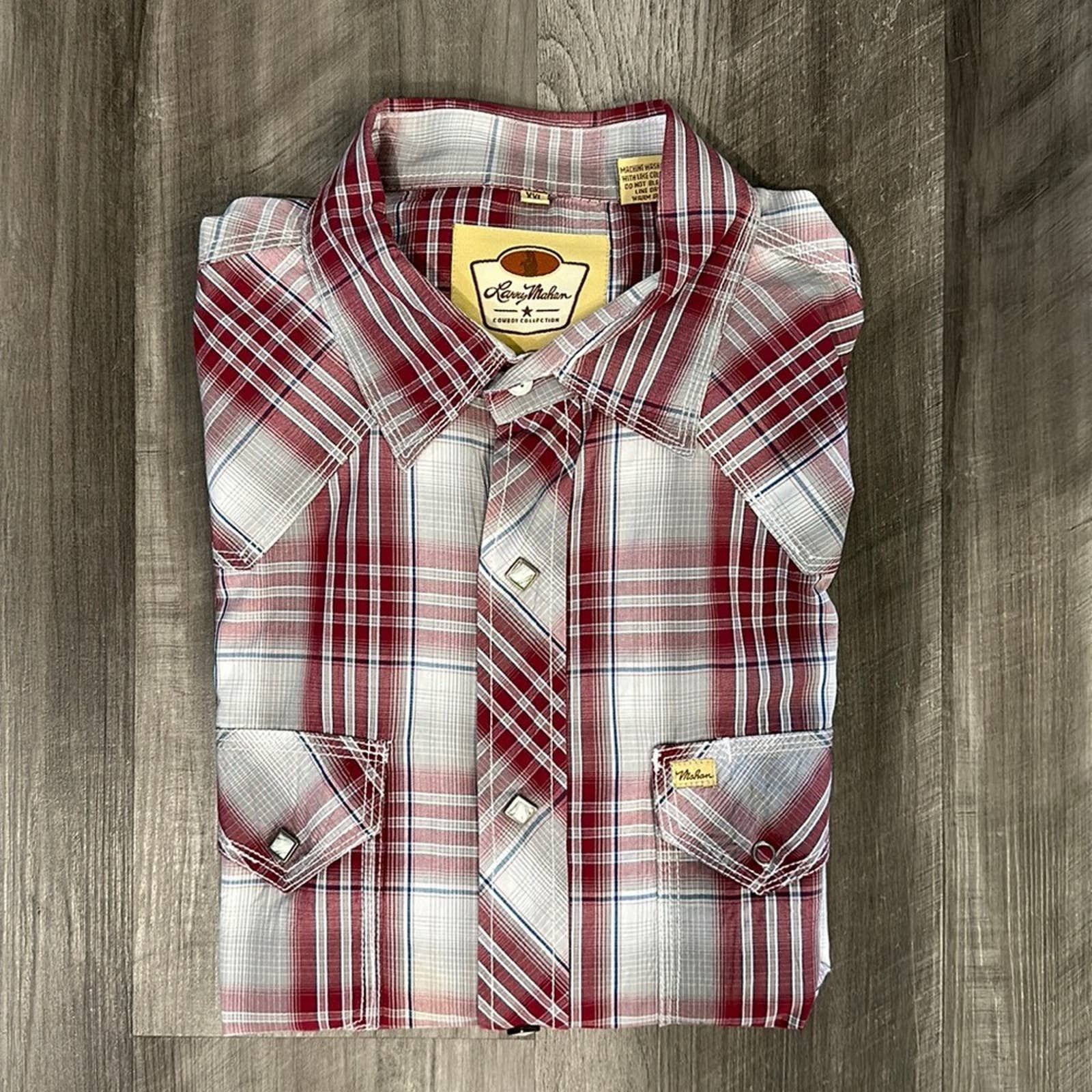 Larry Mahan Texas Larry Mahan Cowboy Collection Long Sleeve Pearl Snap ...