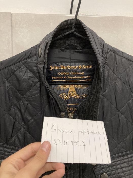 Barbour Barbour Limited Edition Tokito motorcycling quilted jacket ...