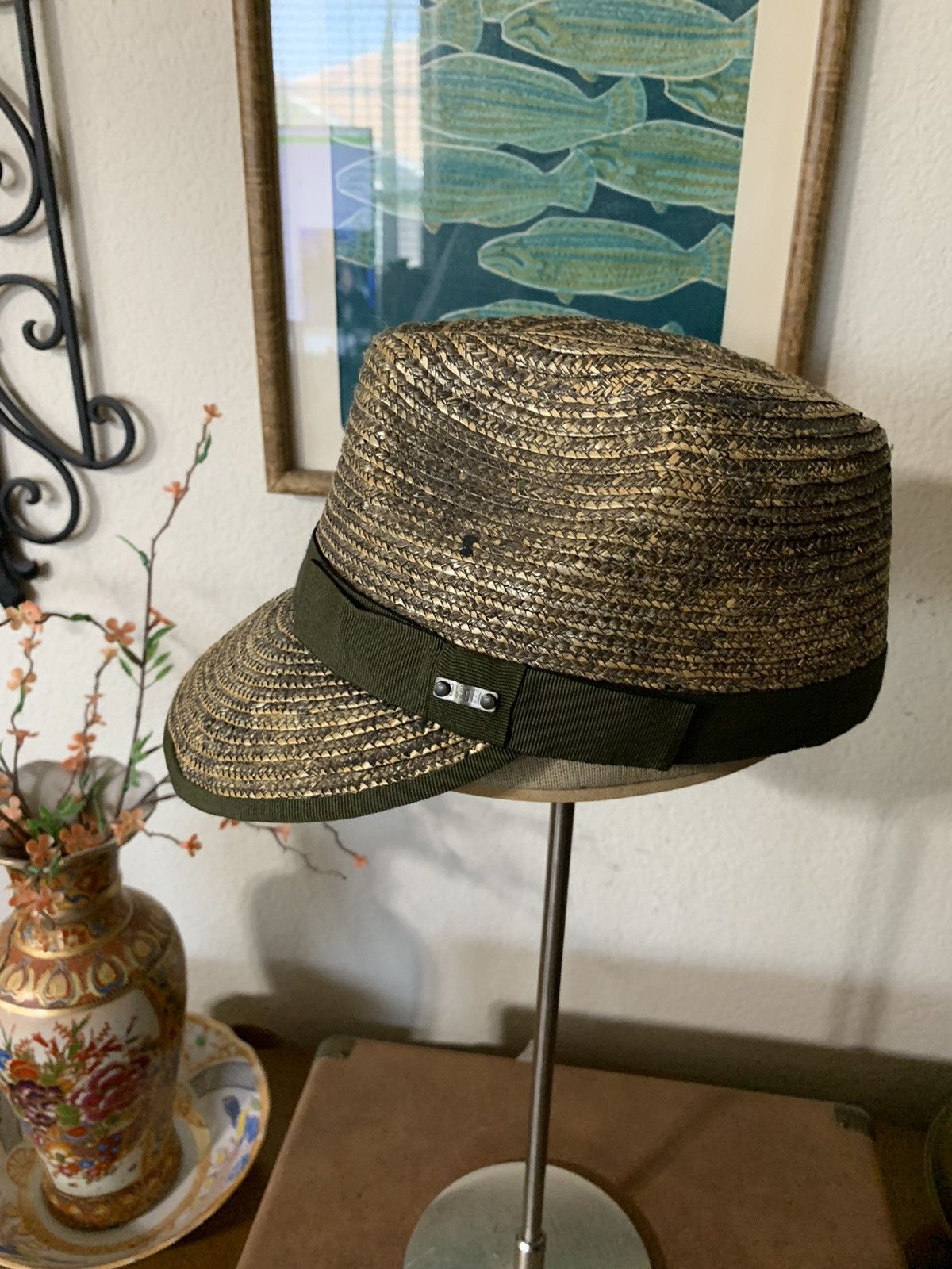 Diesel Rasta Fidel Castro Straw cap(BRGZ 1978) | Grailed