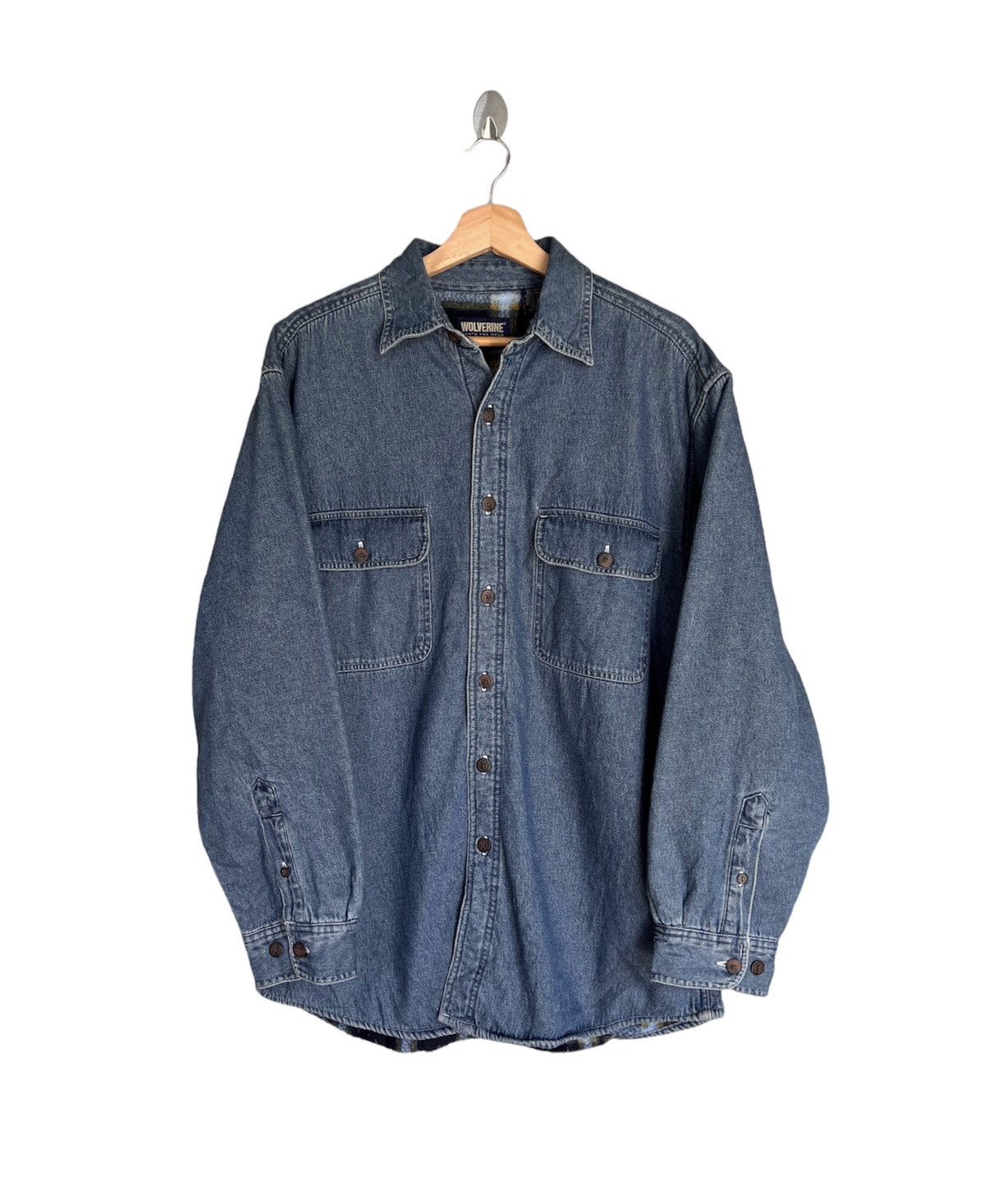 Vintage Vintage Wolverine Denim Jacket | Grailed