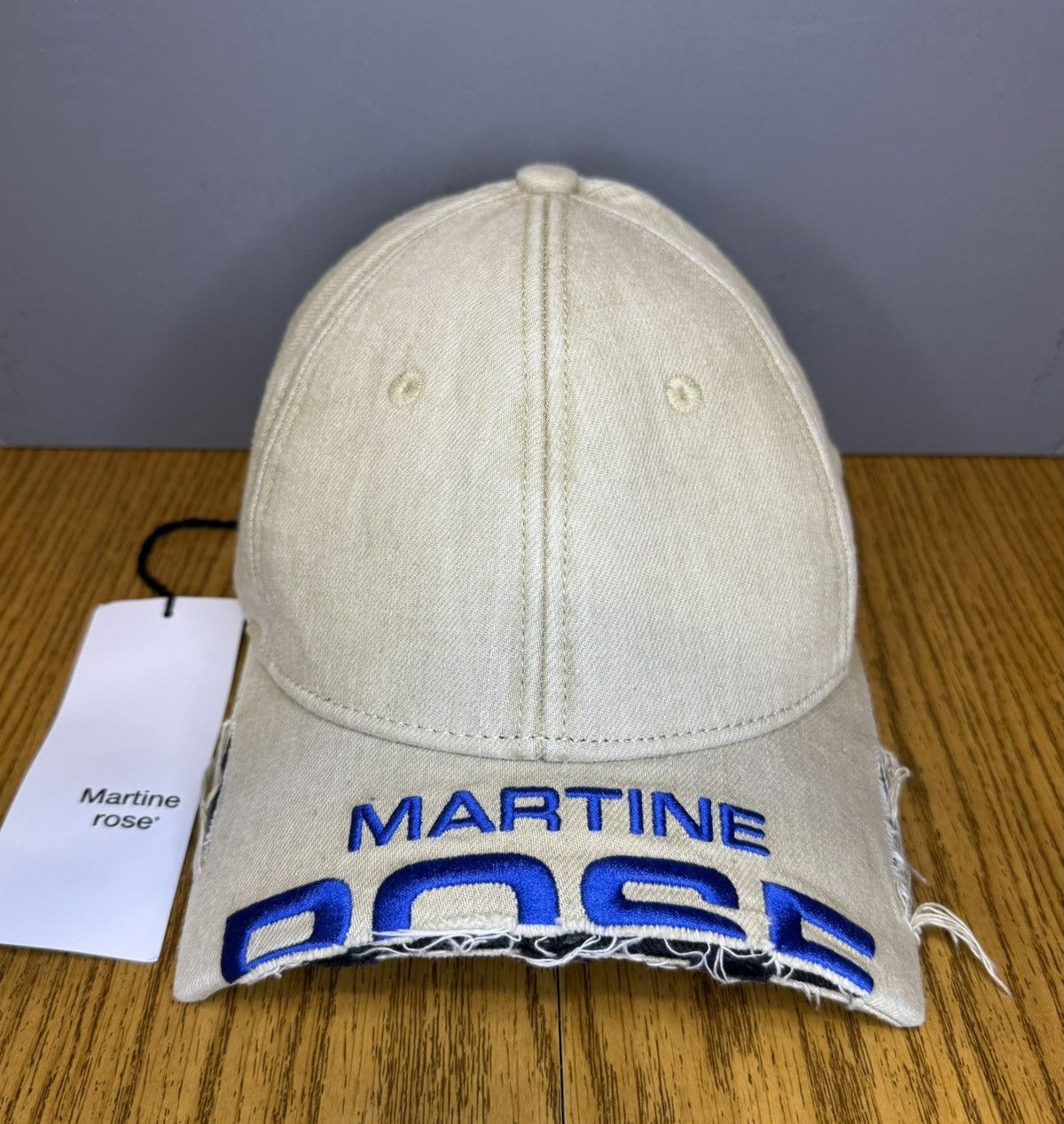 Martine Rose Martine Rose Cut Peak Cap Hat | Grailed