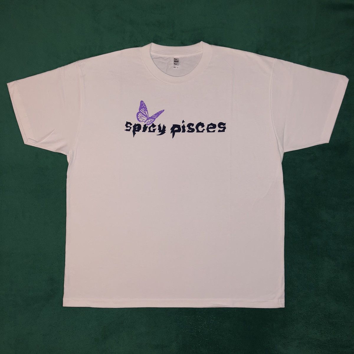 Band Tees × Streetwear Olivia Rodrigo Butterfly Spicy Pisces White Tee ...