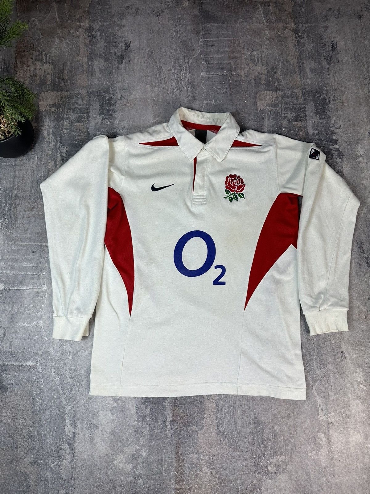 England Rugby League × Nike × Vintage Vintage Nike England Rugby long ...