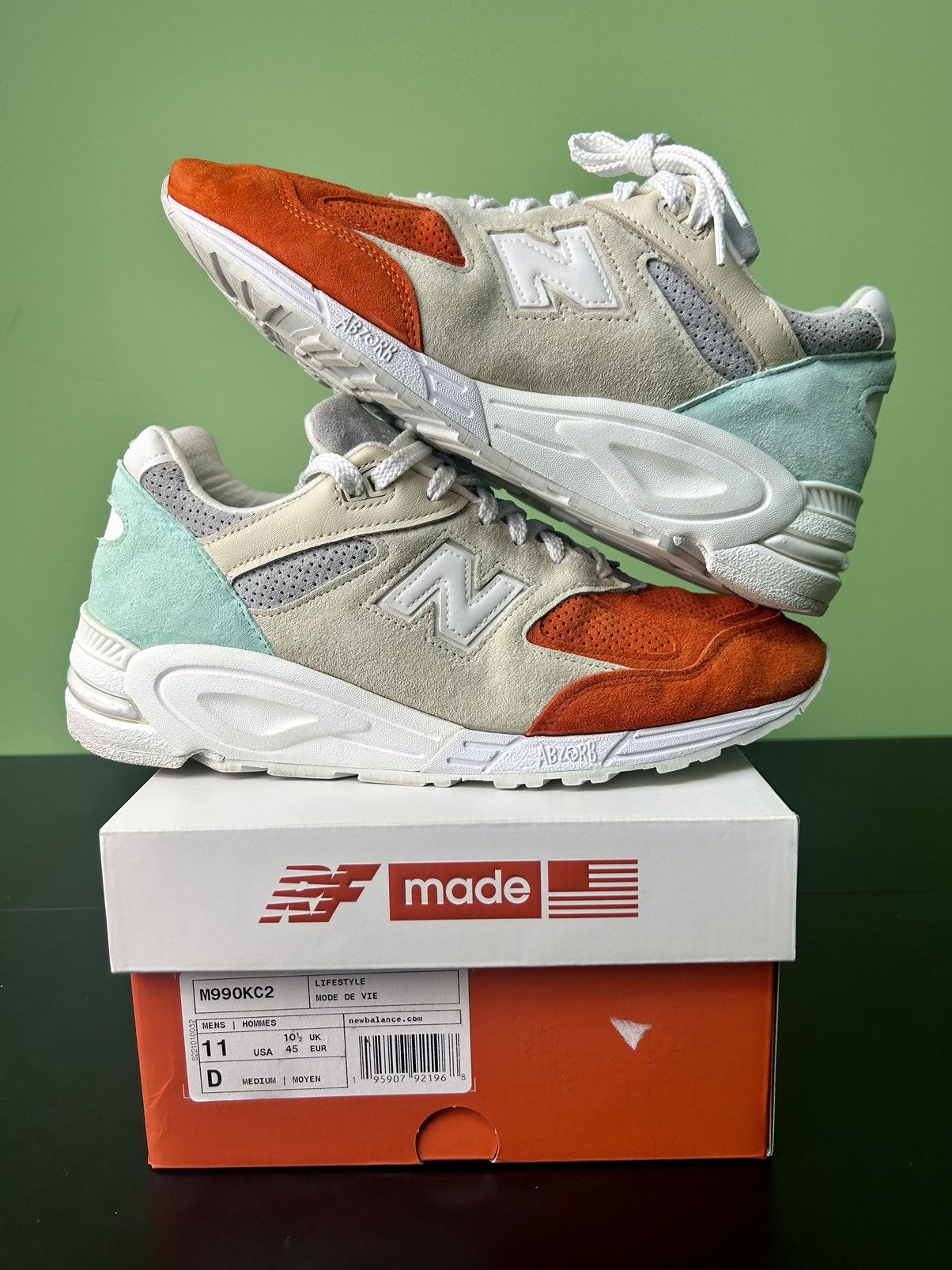 New Balance New balance 990v2 Kith Cyclades 11 | Grailed