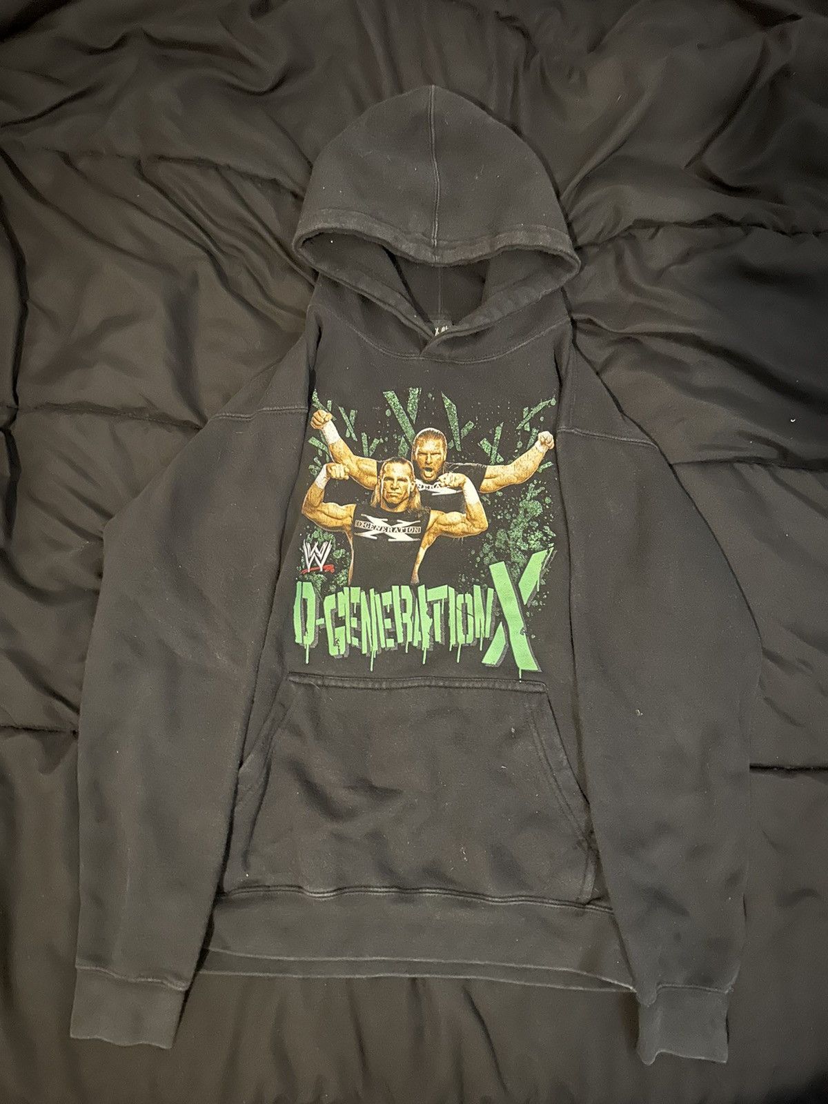 Wwe × Wwf DX Hoodie | Grailed