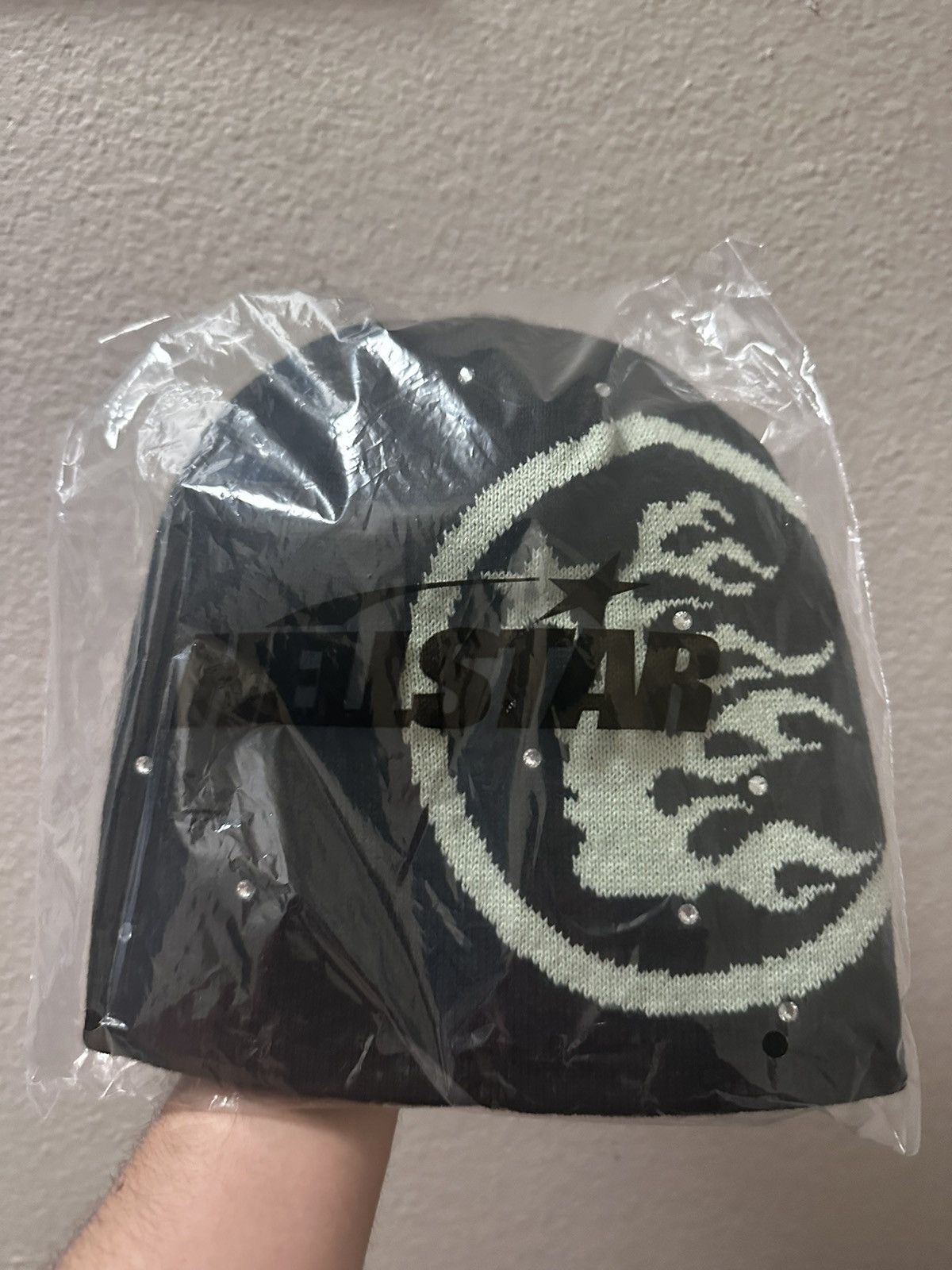 HELLSTAR HELLSTAR STARRY NIGHT BEANIE | Grailed