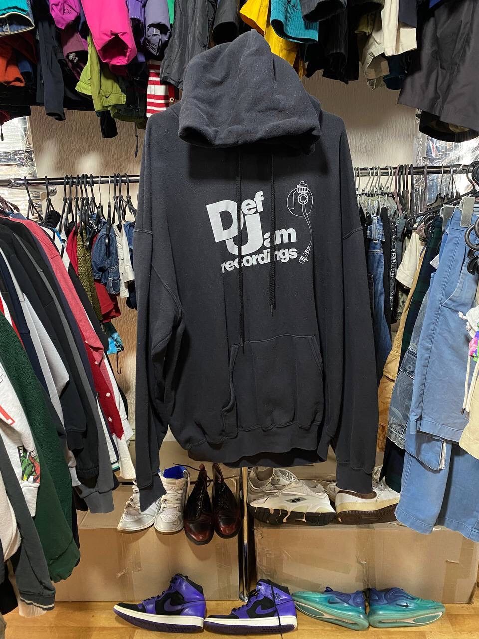 Japanese Brand Def Jam Recordings Hoodie XL | Grailed