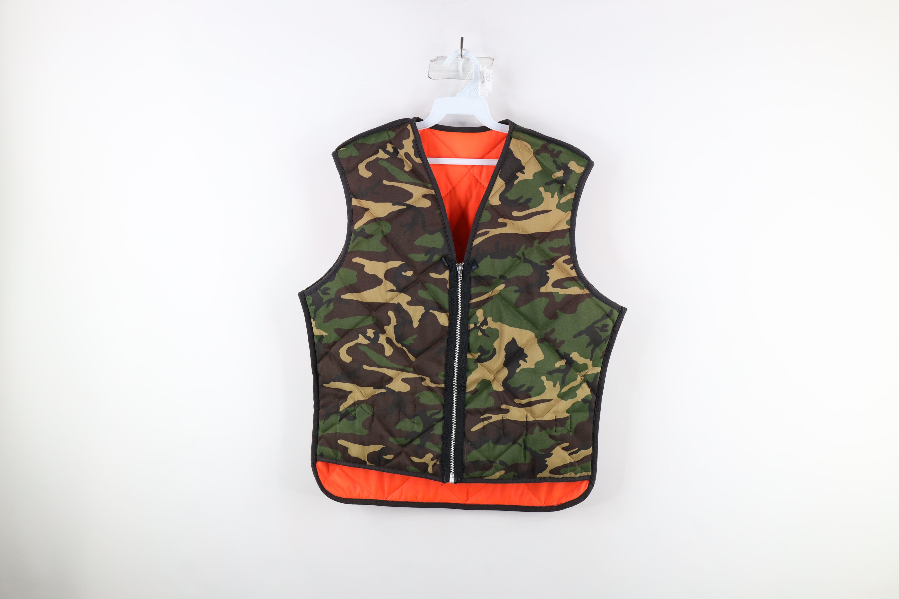 Streetwear × Vintage Vintage 70s Streetwear Reversible Camouflage Vest ...