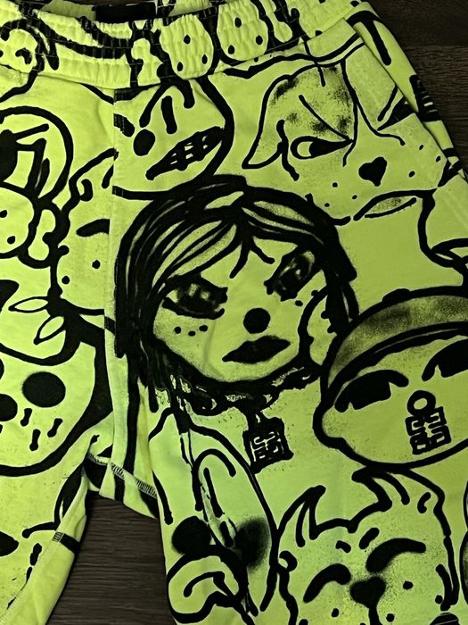 Givenchy Givenchy X CHITO Dog GRAFITTI Short | Grailed