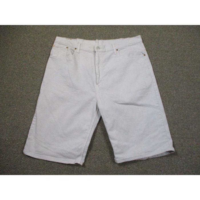 Levi's Levis 569 Short Mens 40 Grey Dad Denim Loose Fit Skater Jorts ...