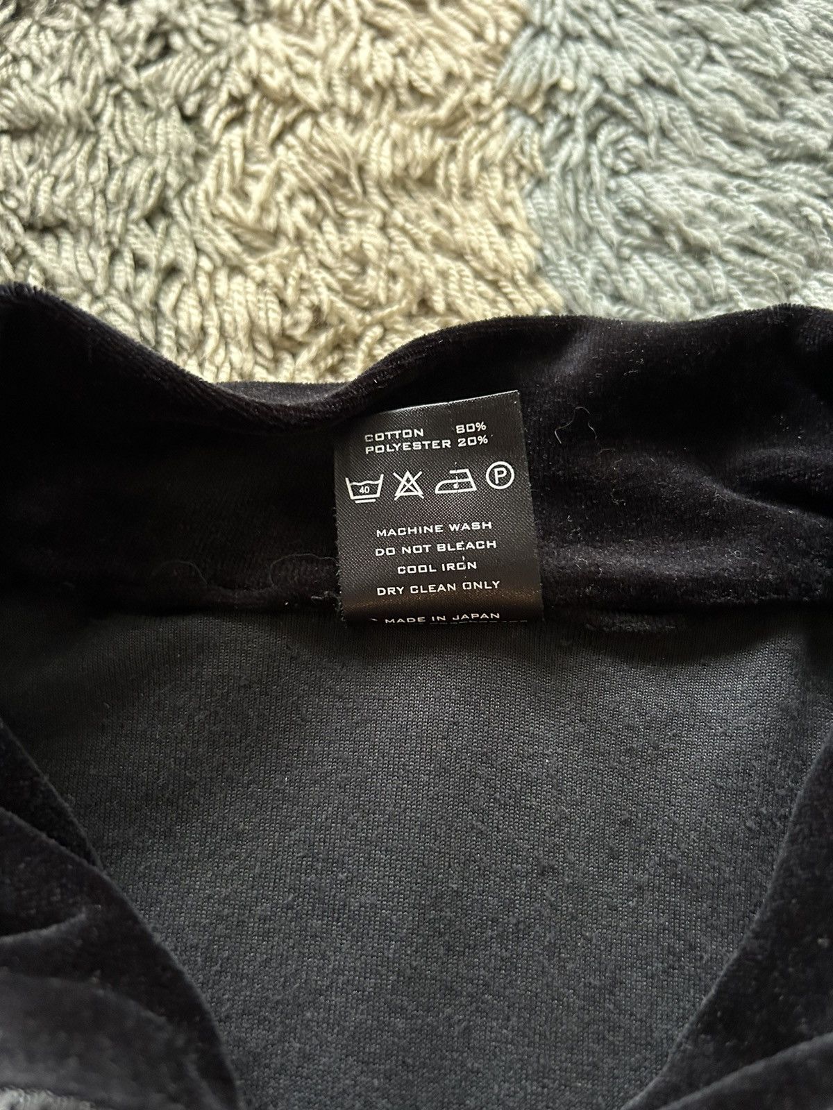 Number (N)ine Velour Double Skull Jacket | Grailed