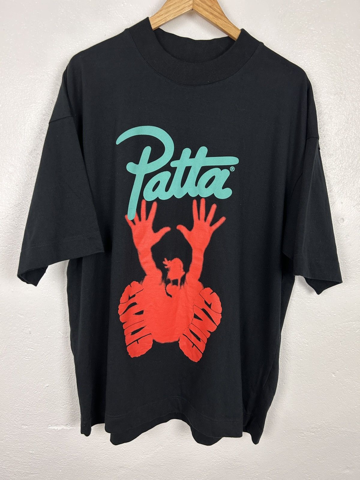 Clints × Patta Patta x Clints Stepper Heavyweight Cotton T-Shirt In ...