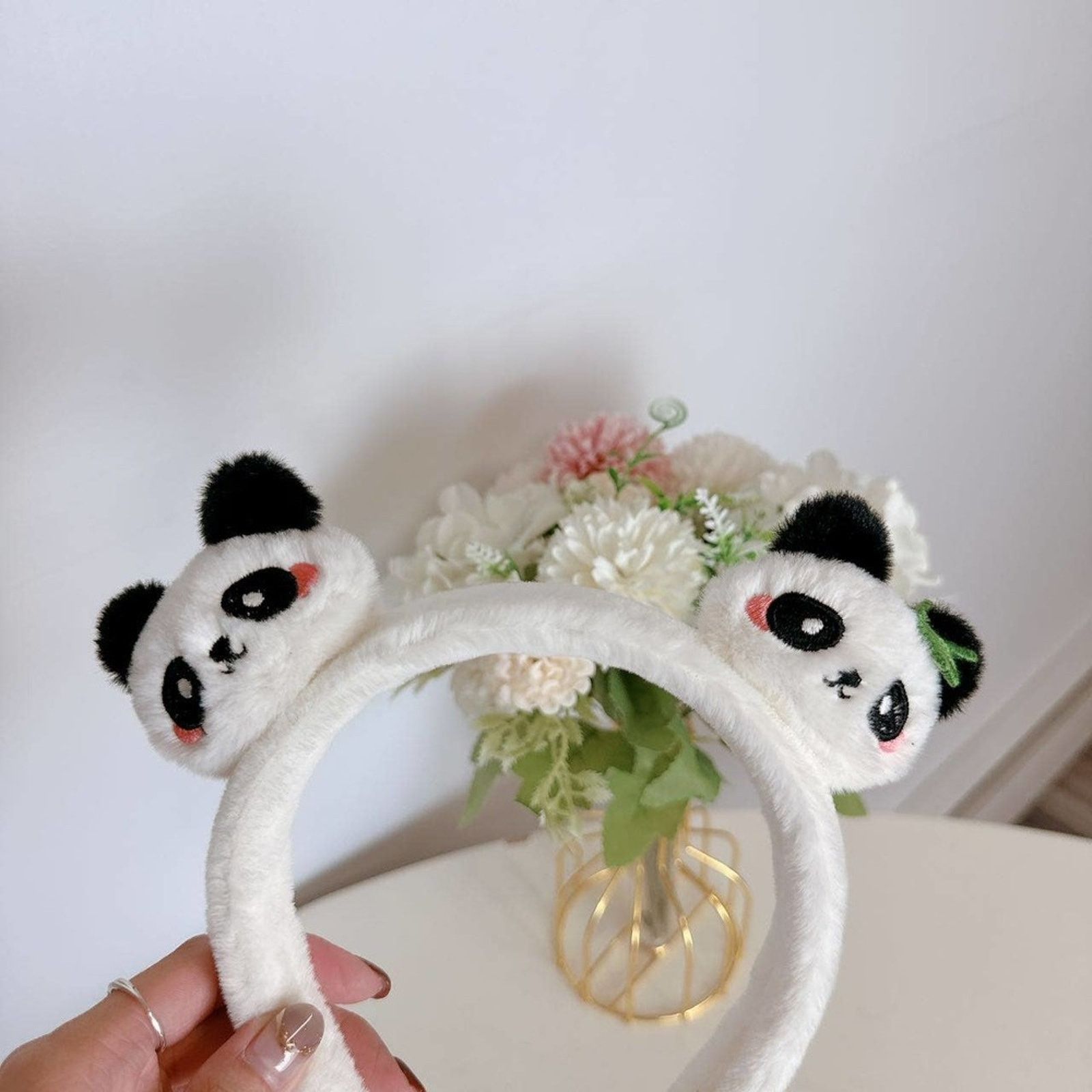 & Other Stories Panda hair band IN Black White Multi | Grailed