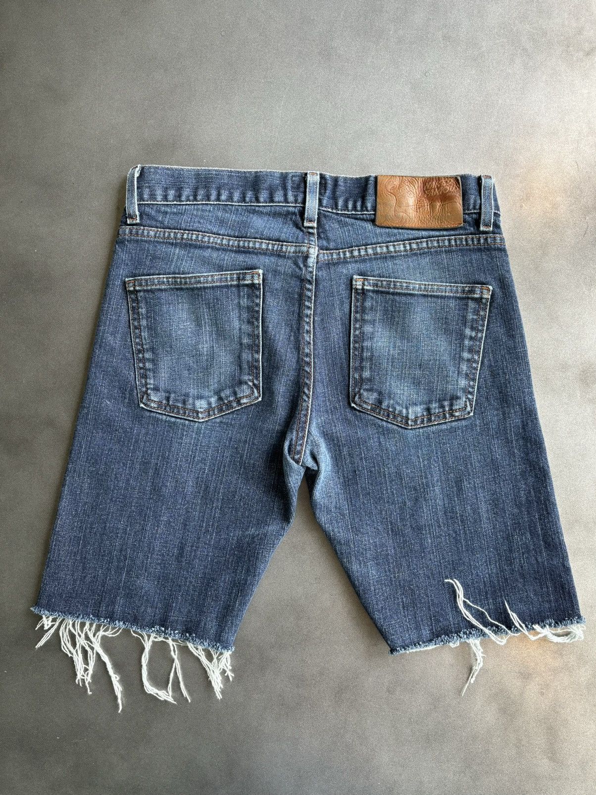 Naked & Famous Naked and Famous Jean Shorts Cutoff Jorts Selvedge Denim ...