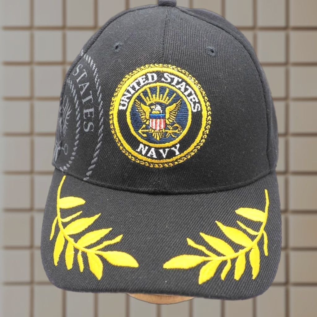 Vintage US Navy Mens Adjustable Strapback Baseball Cap Extra Large XL ...