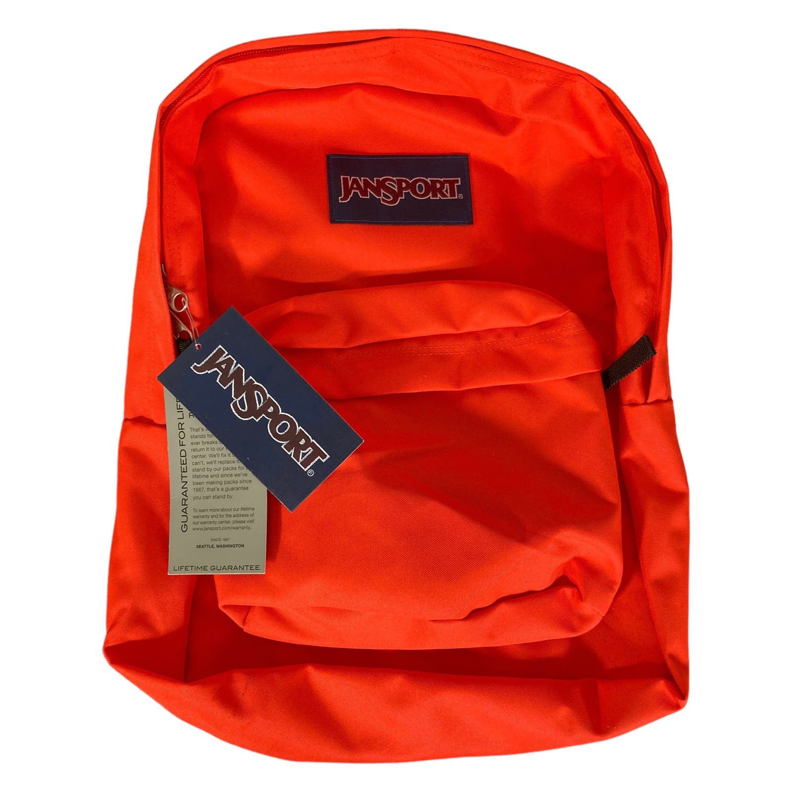 Jansport Jansport Superbreak Backpack in Cherry Tomato Red School | Grailed