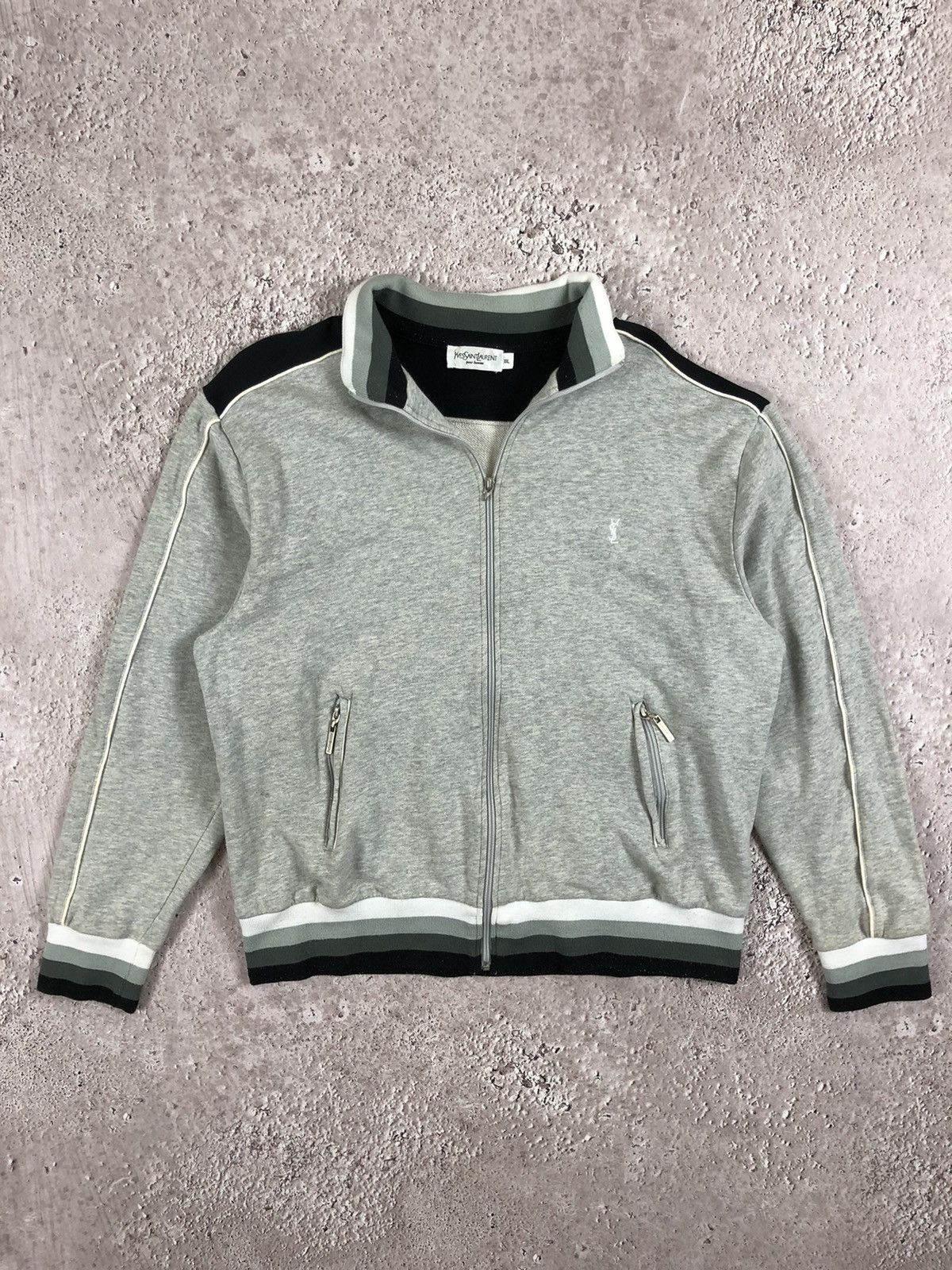 Yves Saint Laurent Yves saint Laurent YSL vintage zip sweatshirt | Grailed