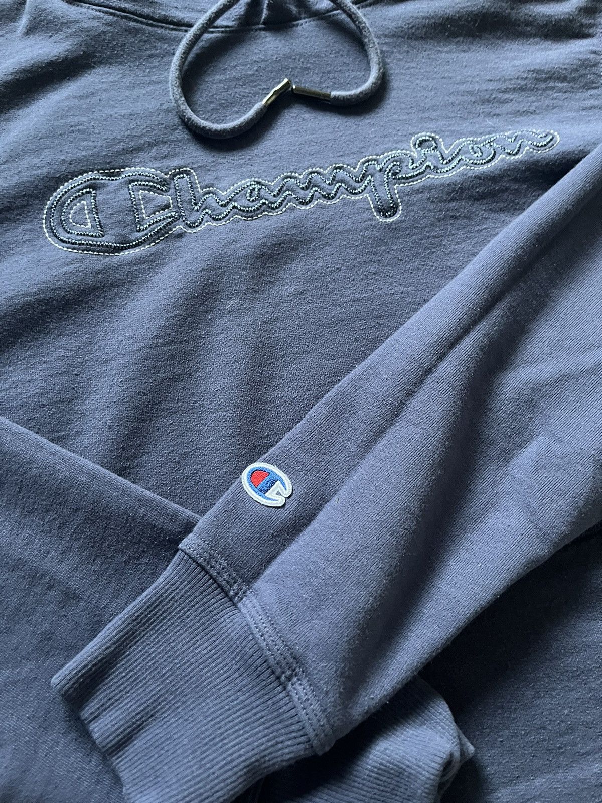Champion Vintage Champion Stitch Hoodie | Grailed