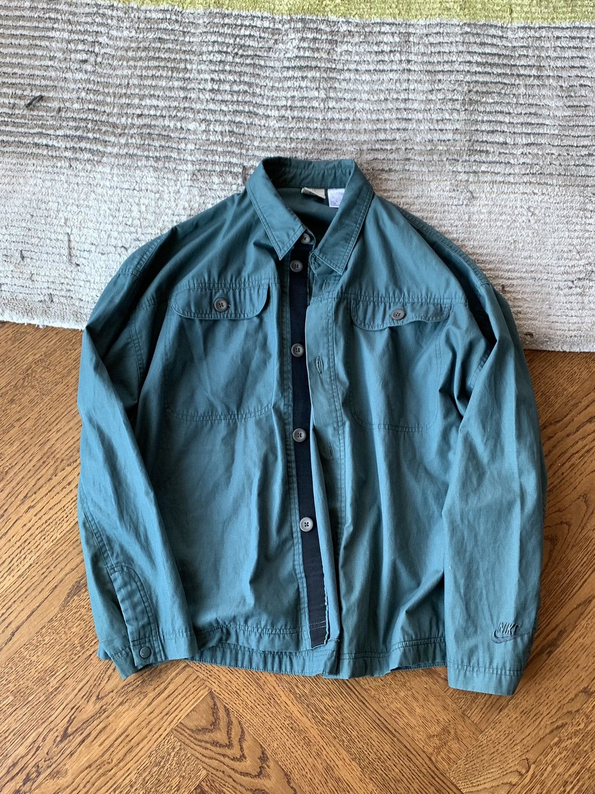 Nike Vintage Nike ACG Shirt 90s 2000s Active Tech Modular Button | Grailed