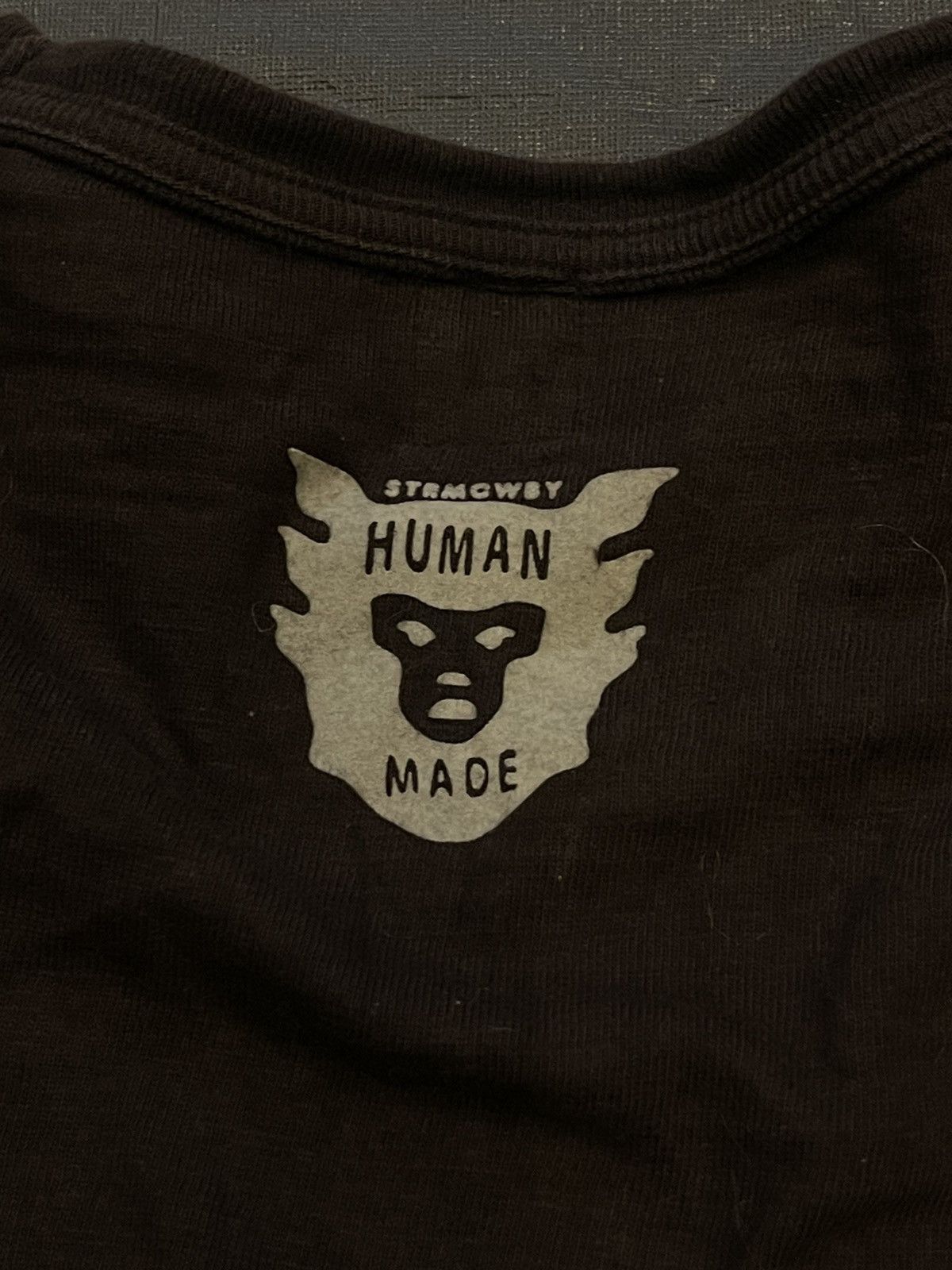 Human Made Classic Human Made By Nigo spell out tshirt velvet logo ...