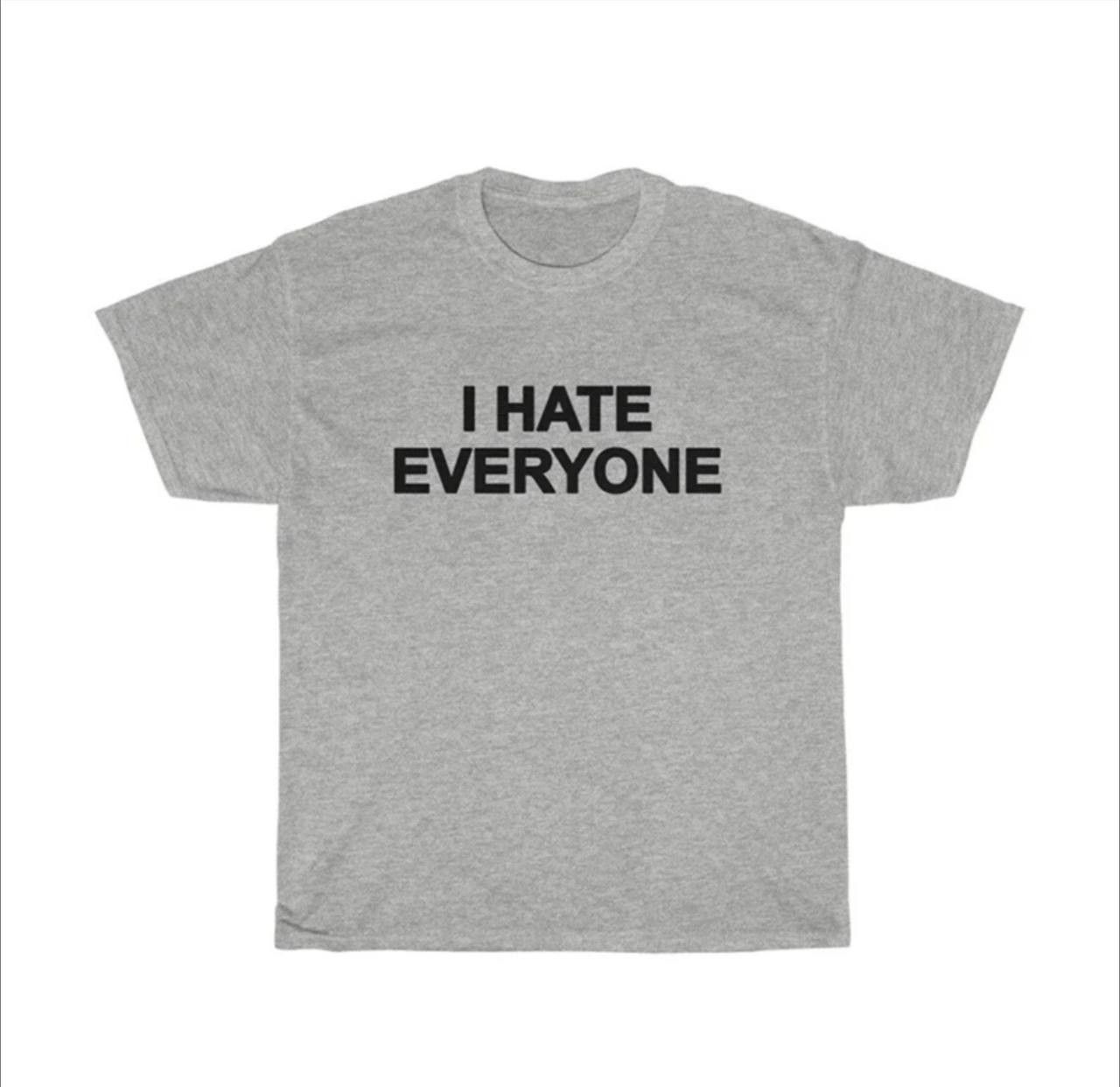 Archival Clothing I HATE EVERYONE T-SHIRT | Grailed