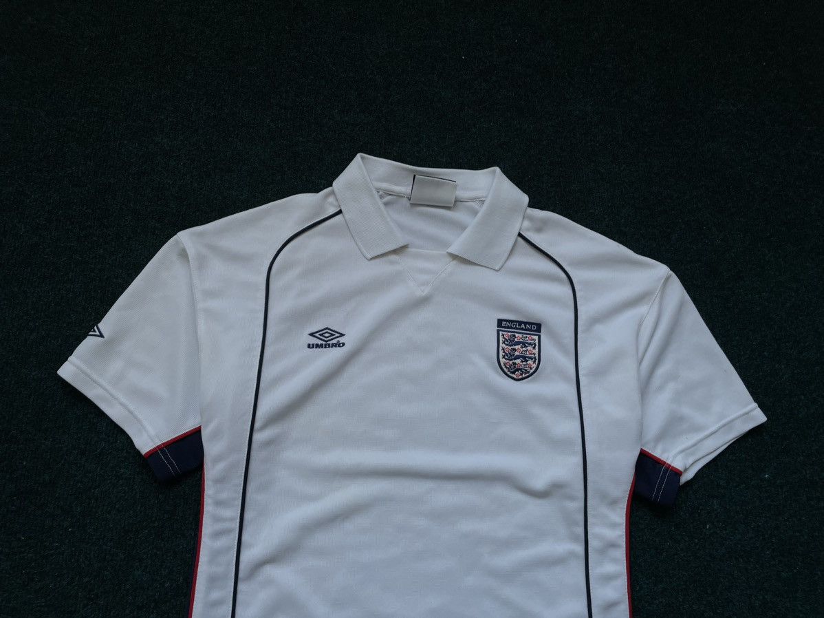 Vintage VINTAGE NATIONAL TEAM ENGLAND 1990s 90s TRAINING SHIRT POLO ...