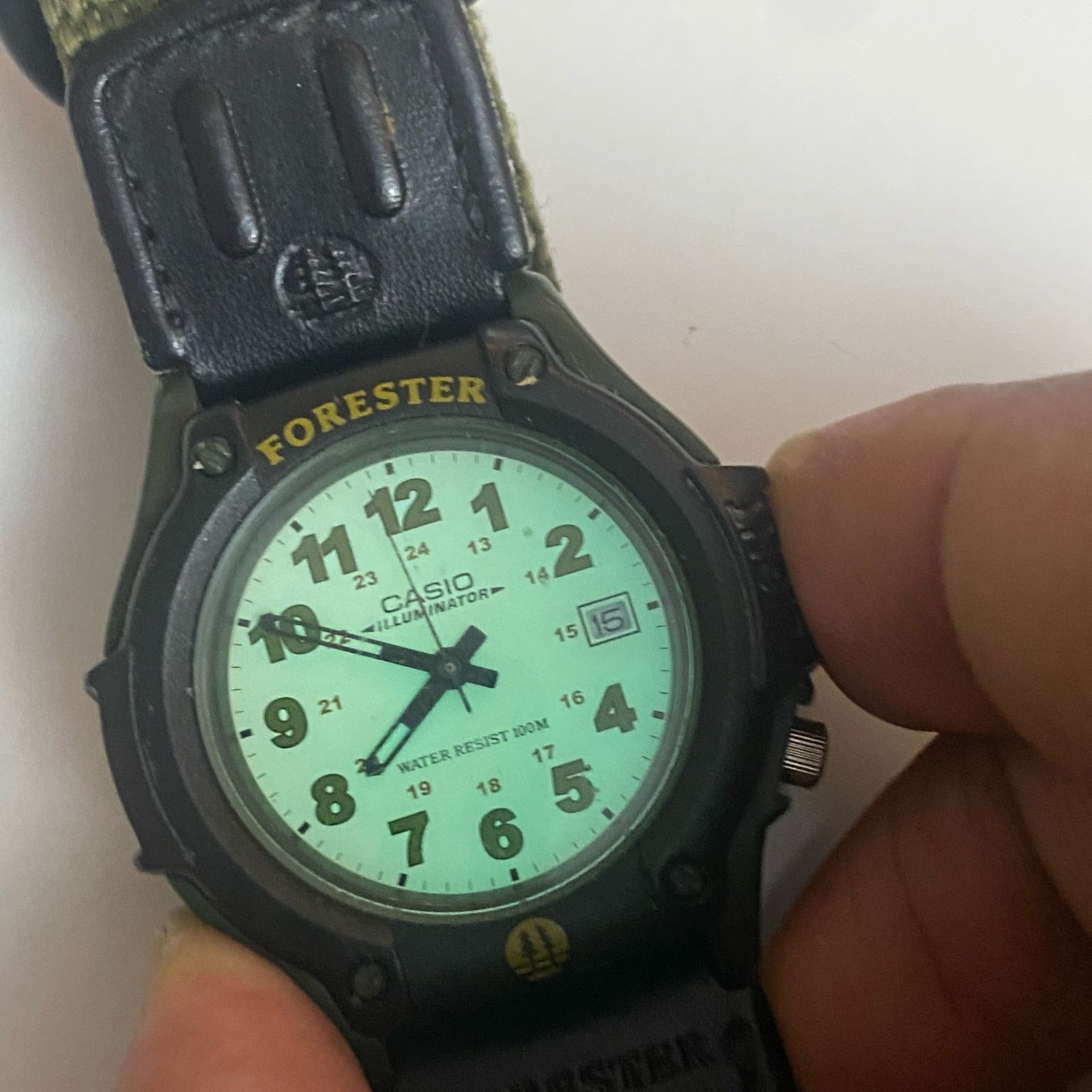 Casio Casio Forester Illuminator Velcro Strap Watch New Battery | Grailed