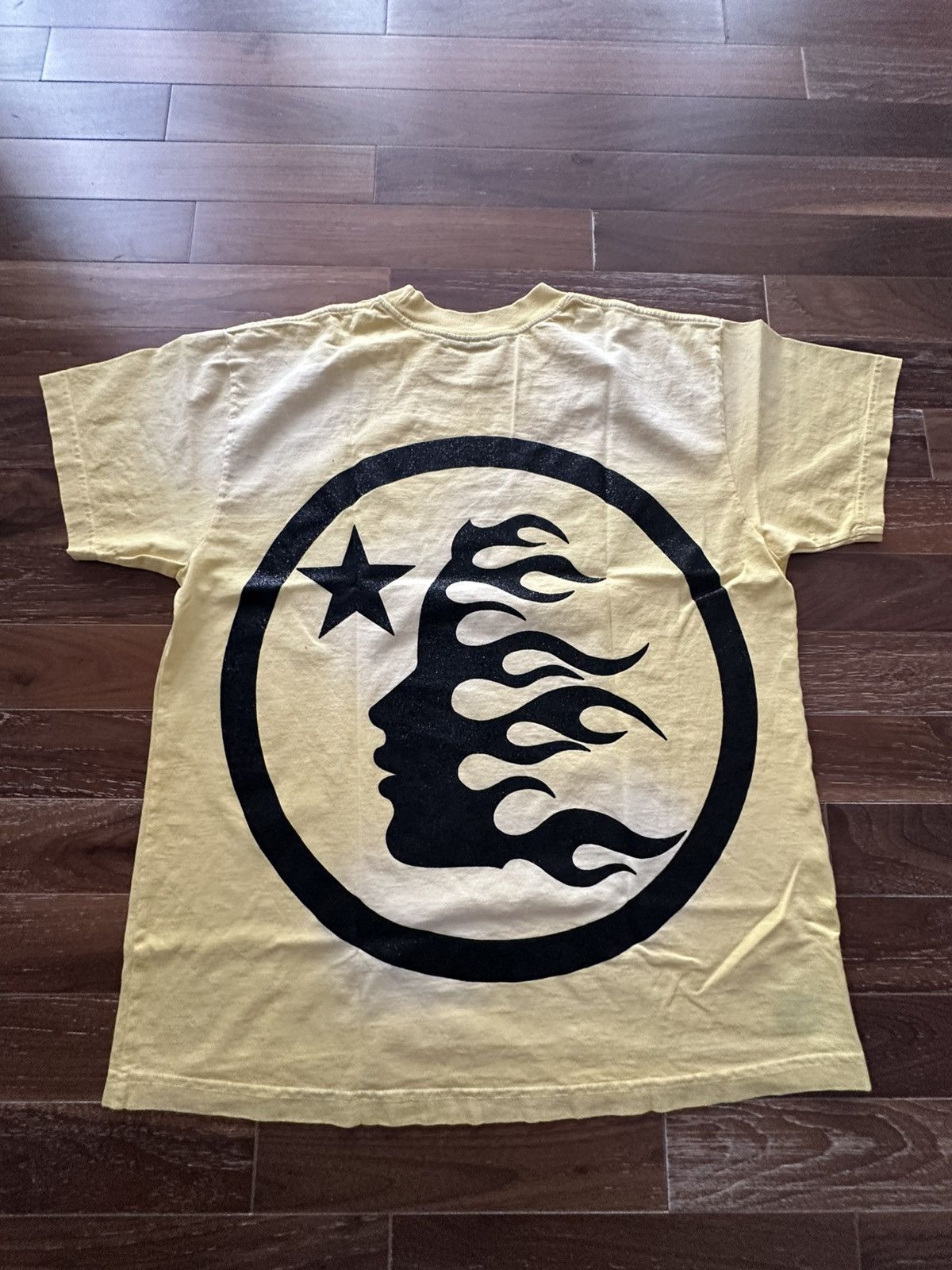 HELLSTAR × Hype × Streetwear Hellstar black glitter classic logo t-shirt | Grailed