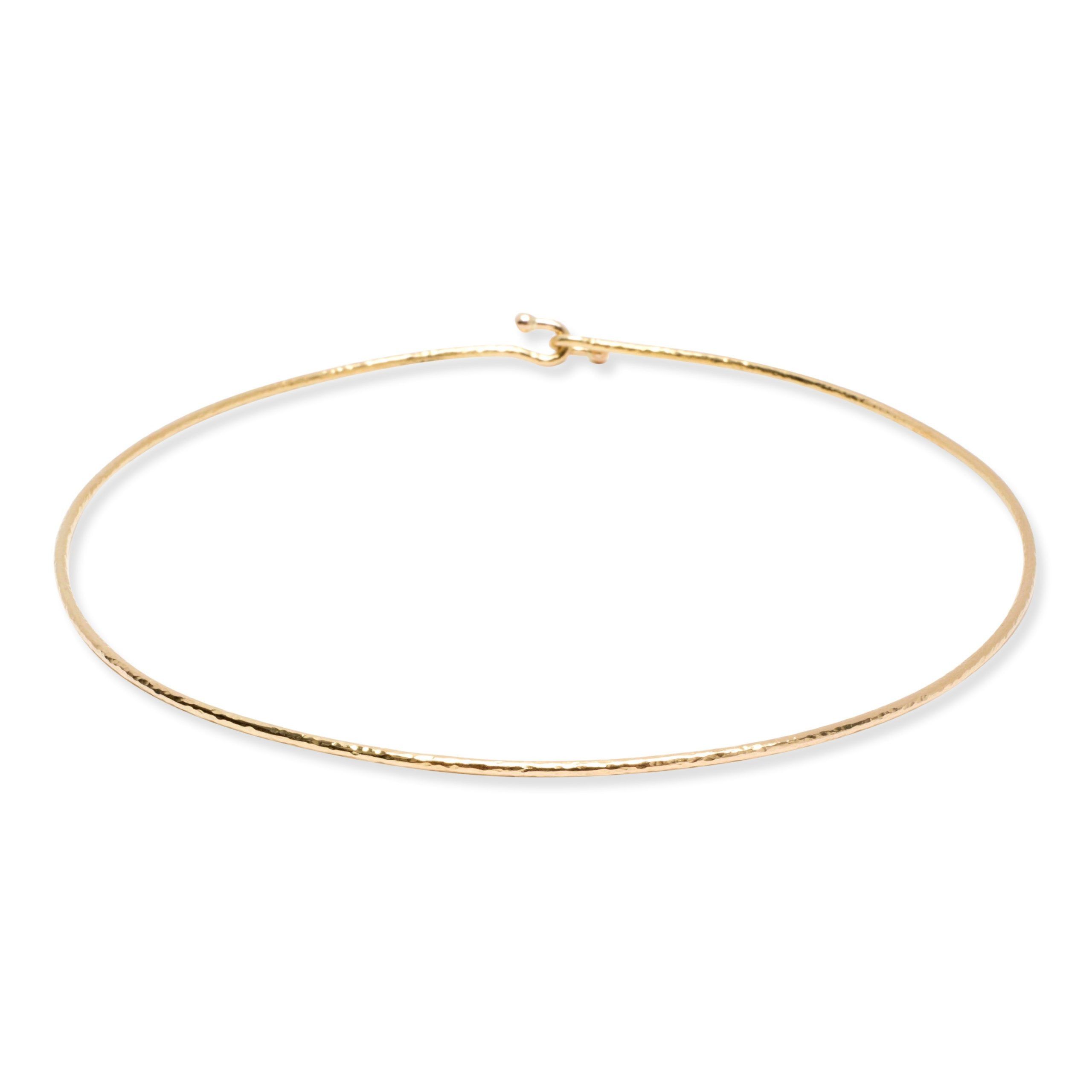 Tiffany & Co. Elizabeth Locke Wire Choker Necklace in 18K Yellow Gold ...
