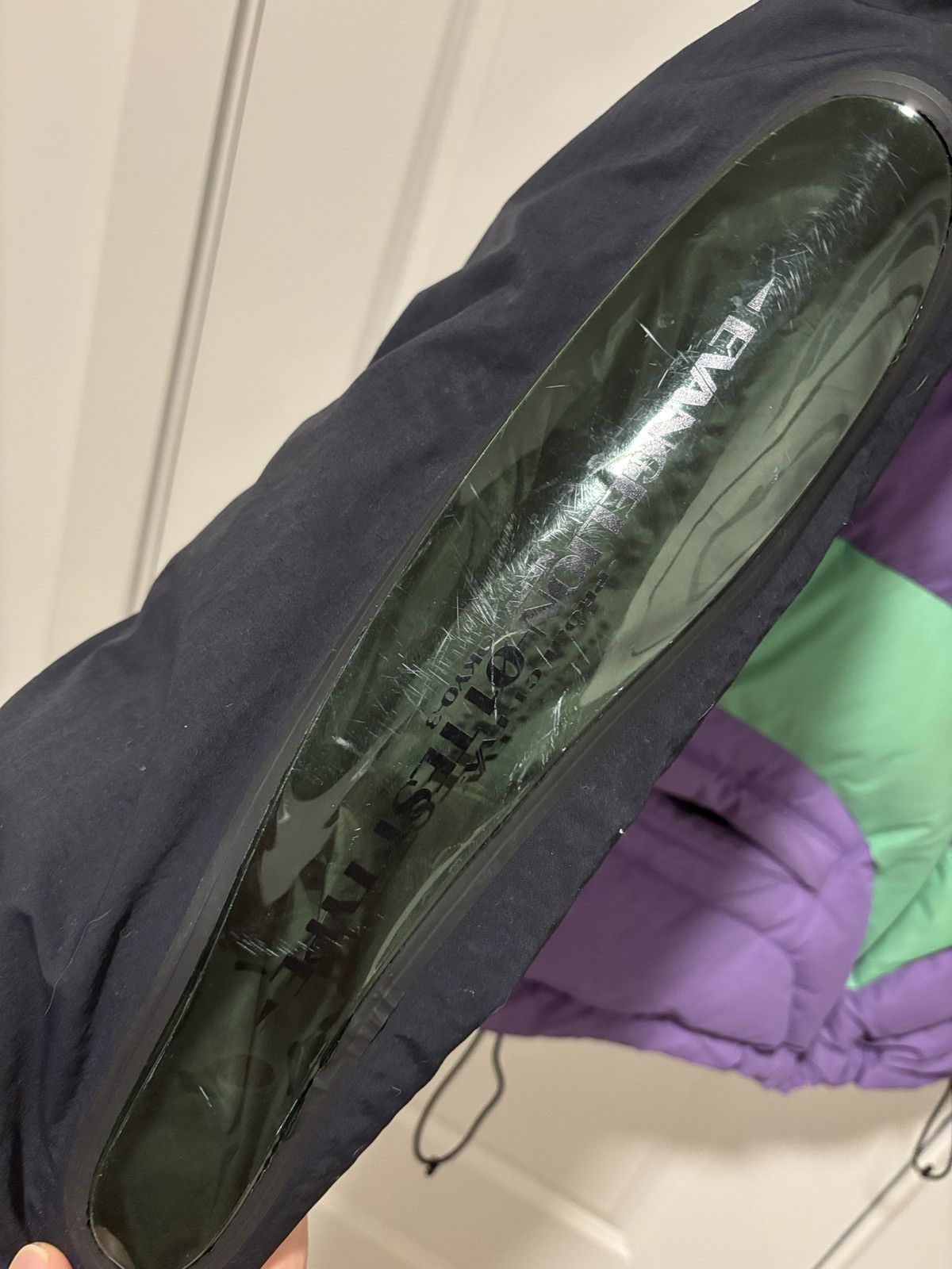 Undercover Undercover neon genesis evangelion eva 01 puffer jacket ...