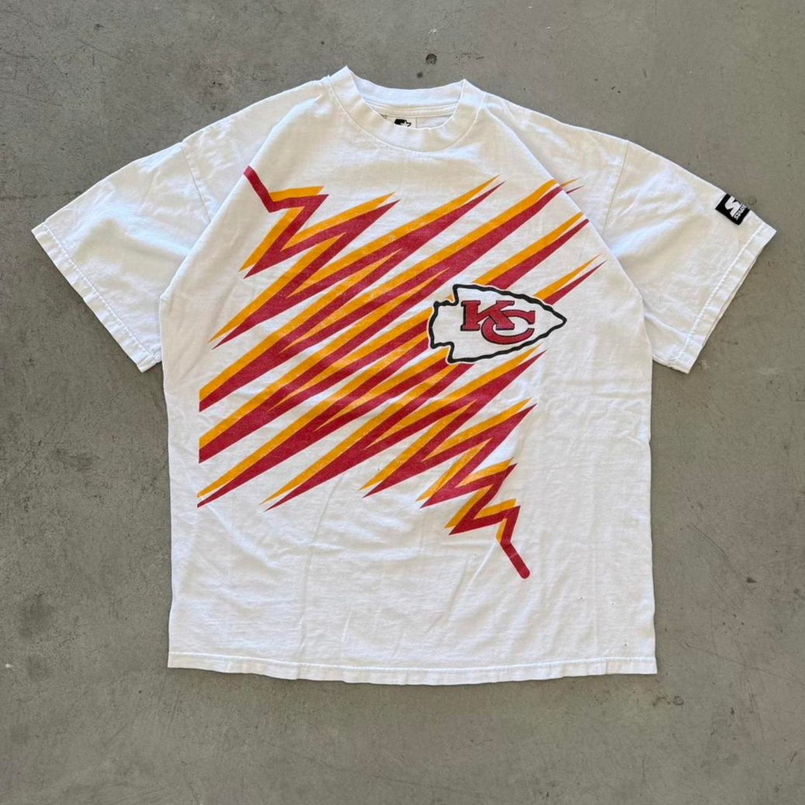 Starter × Streetwear × Vintage Vintage 90s Kansas City Chiefs Shockwave ...