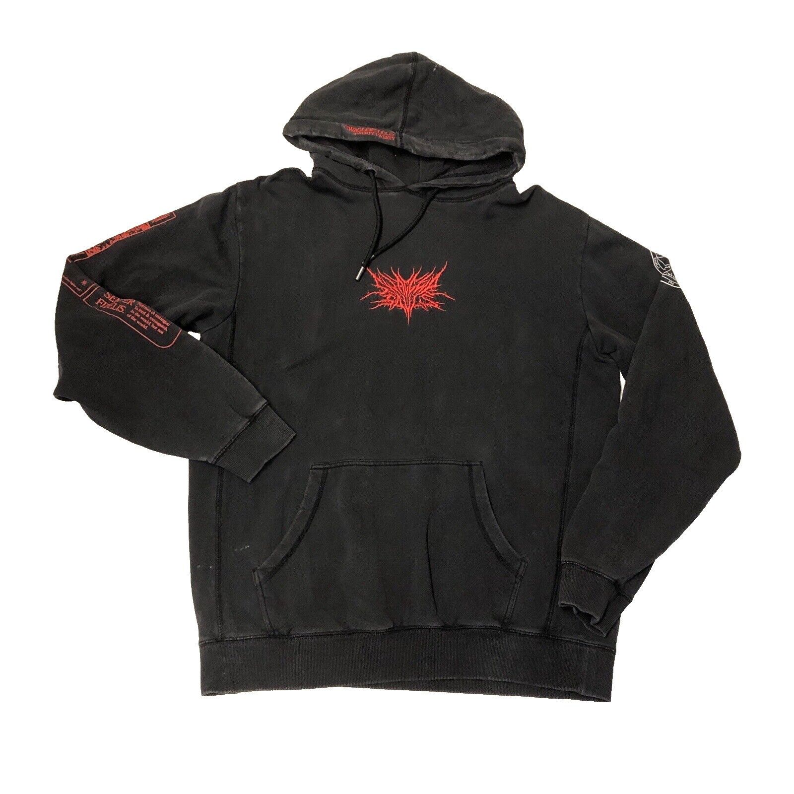 Streetwear × Swagger SwaggerSouls Heritage Black Hoodie Virtuous Souls ...