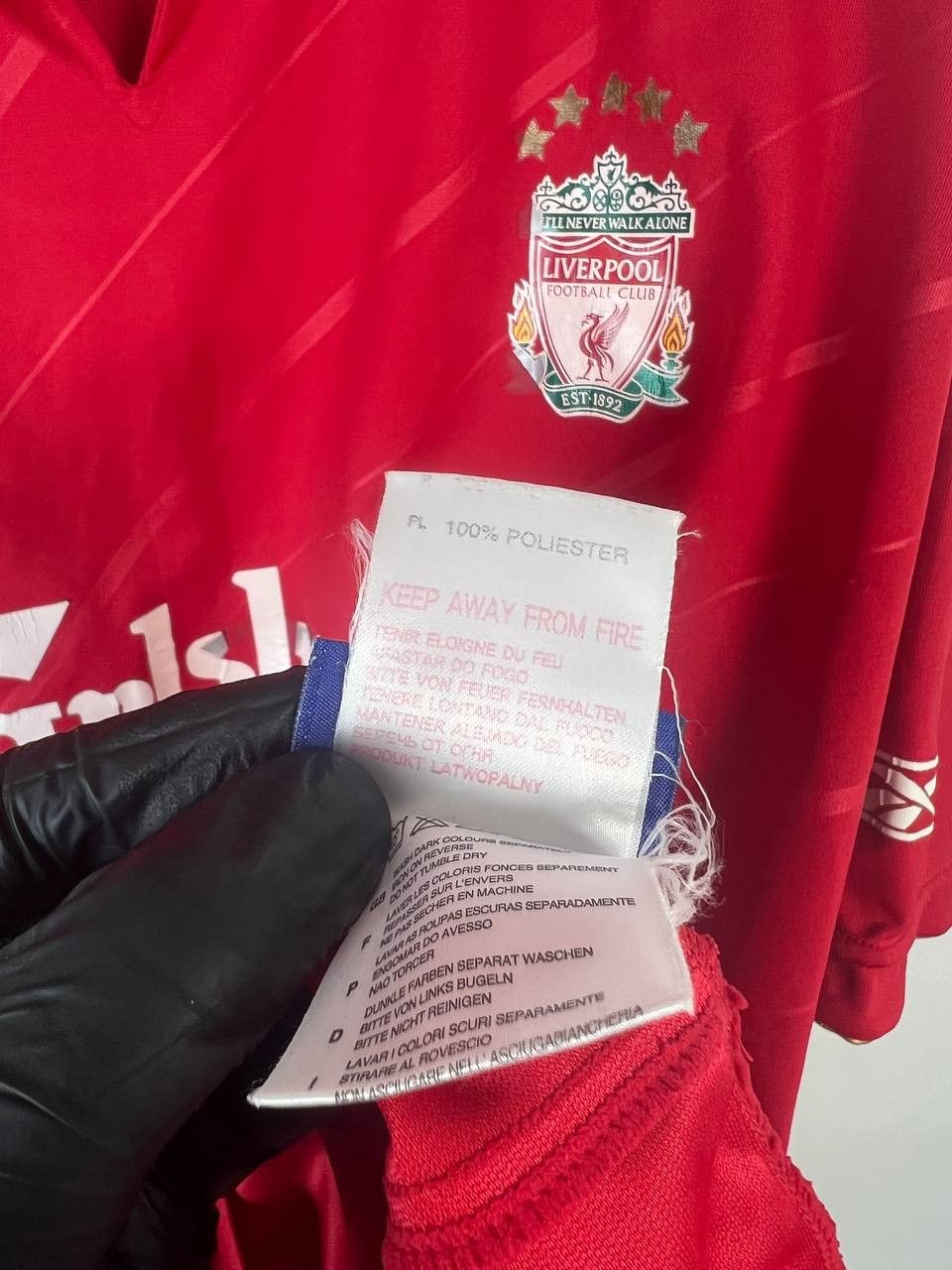 Reebok Liverpool Football Club 2005-06 Home Jersey UK Sixe XL | Grailed