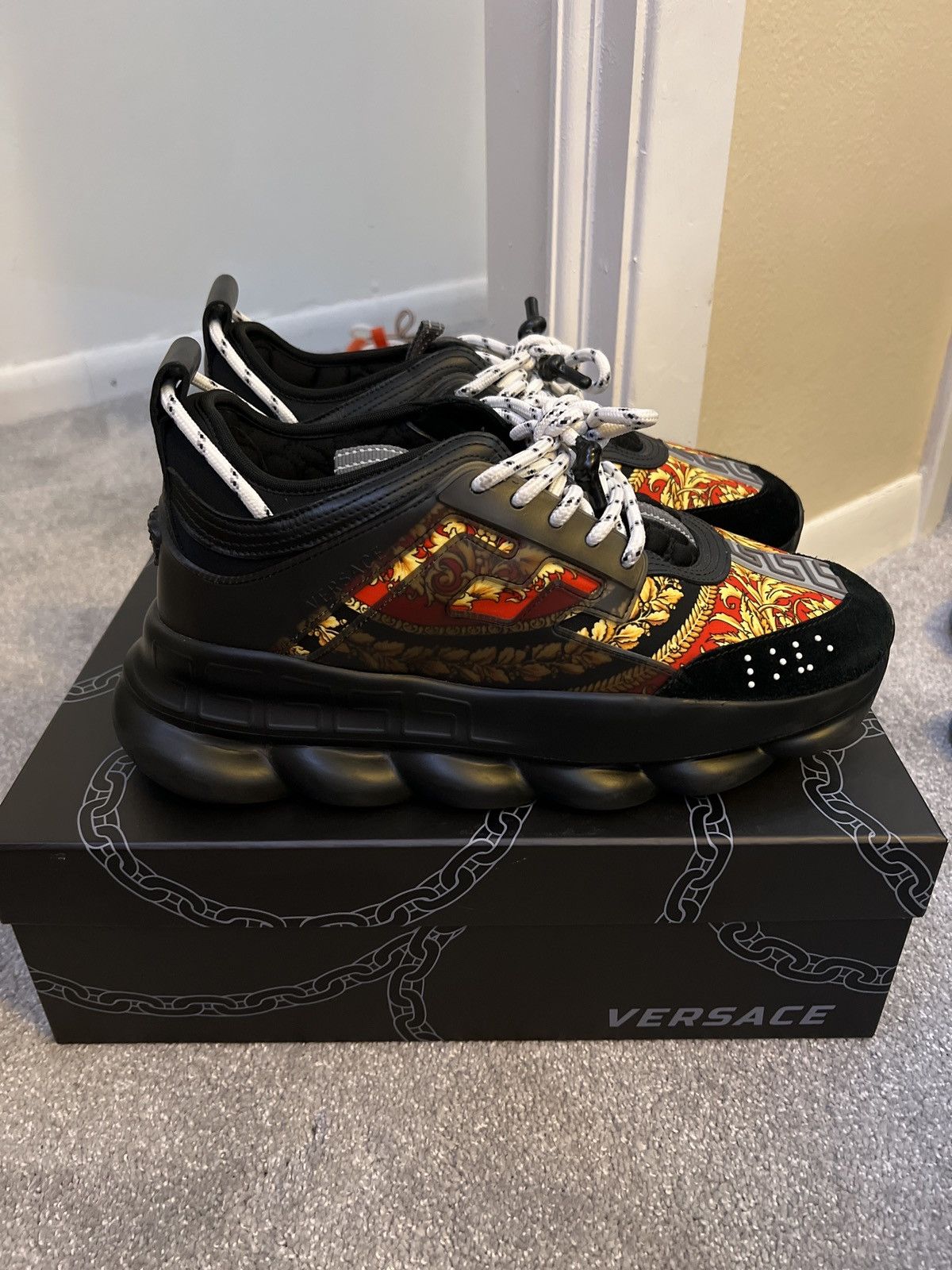 Versace Versace Chain Reaction Twill | Grailed