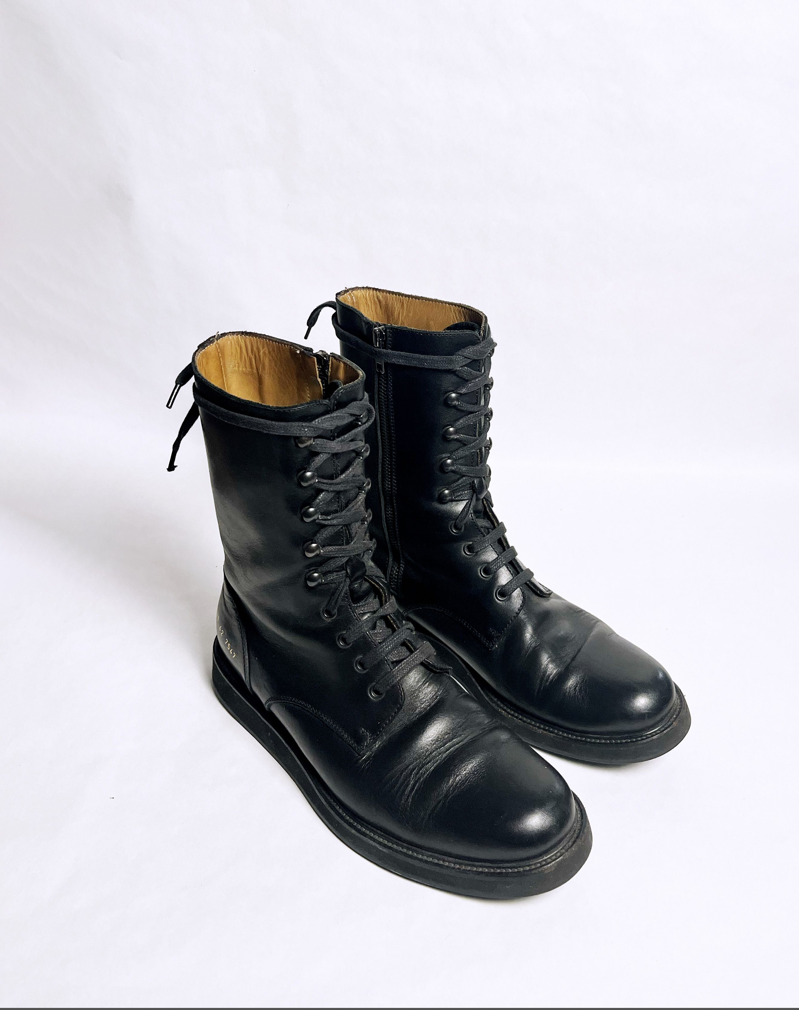 Common Projects common project combat boots | Grailed