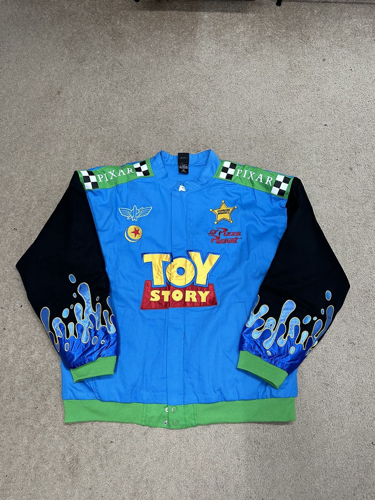 Disney Boxlunch x Disney Pixar Toy Story Woody & RC Racing Jacket | Grailed