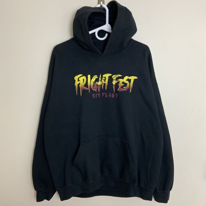 Streetwear Six Flags Fright Fest Doll Hoodie | Grailed
