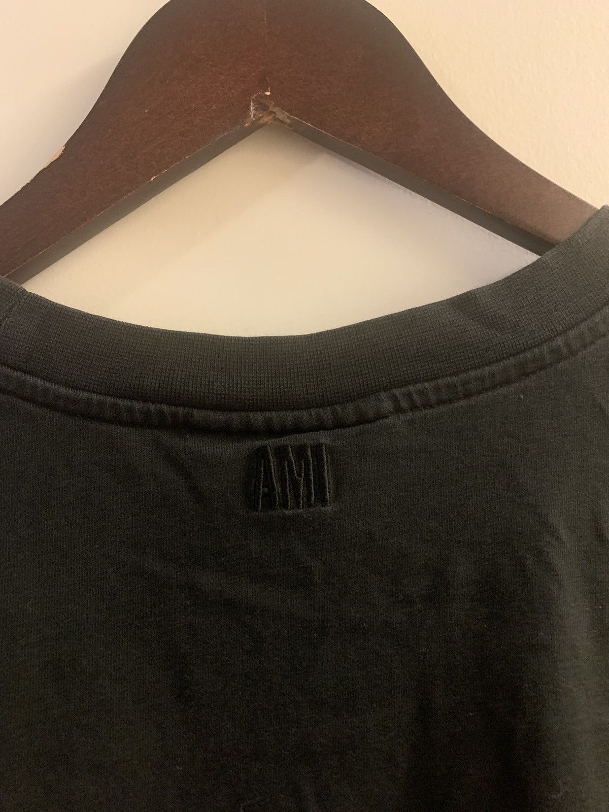 AMI Ami Paris Heart Logo T-Shirt | Grailed