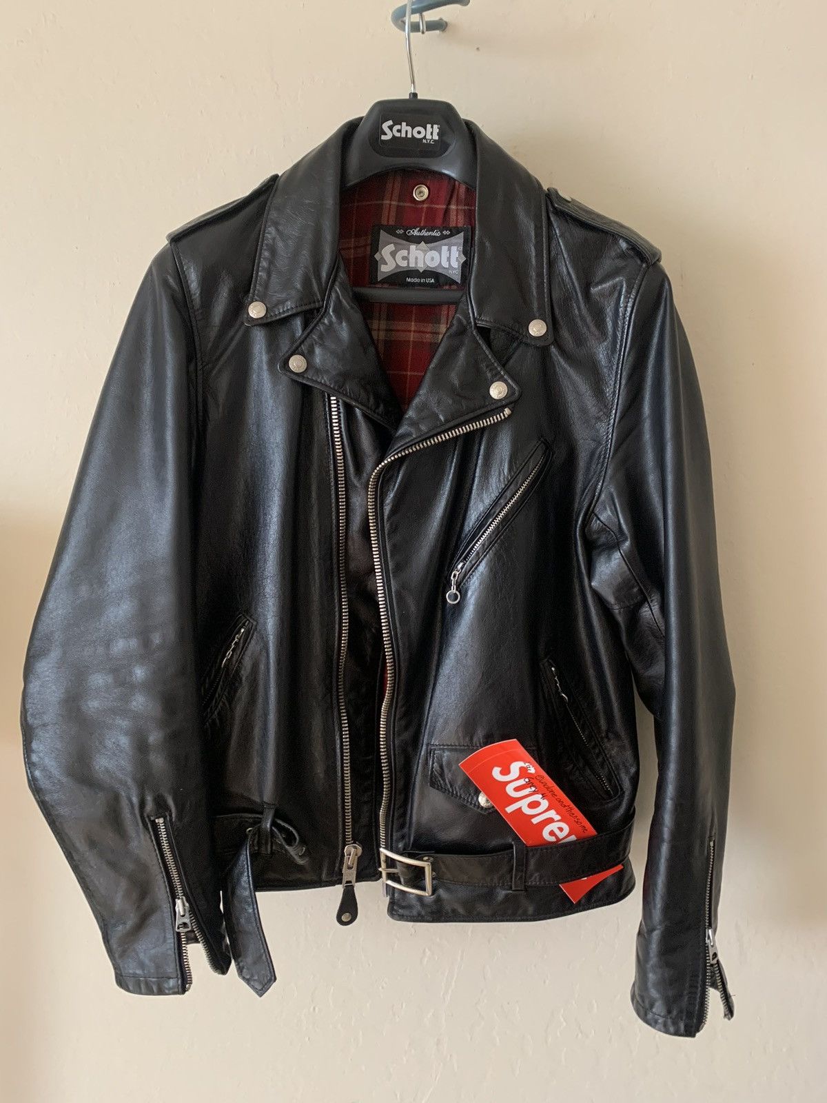 Schott Leather jacket Schott perfecto biker 626 | Grailed