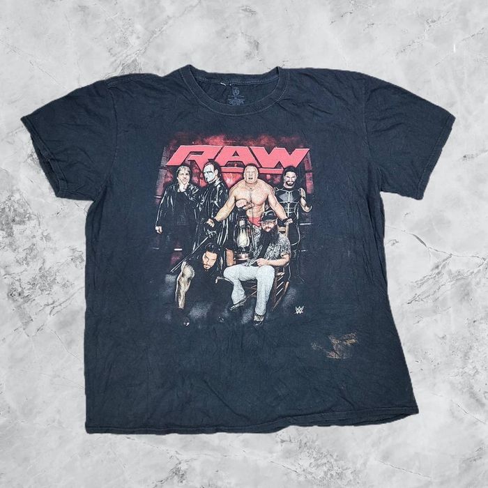 Wwe WWE RAW iconic wrestler lineup mens short sleeve t shirt XL | Grailed