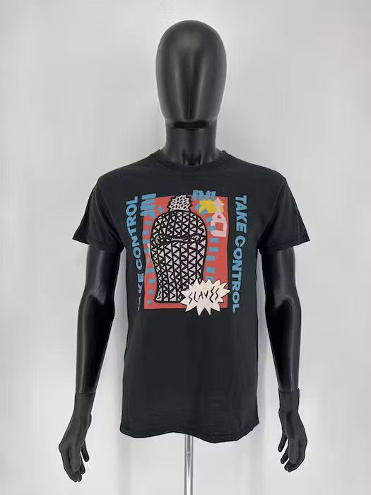Band Tees × Rock T Shirt × Vintage Slaves Take Control Punk Rock Band ...